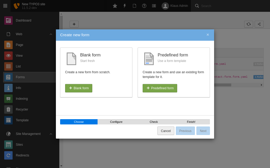 Creating A Contact Form Tutorial For Editors Main Documentation