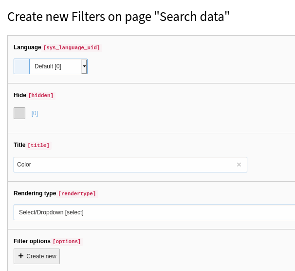 Using system categories for filtering — ke_search 3.4 documentation